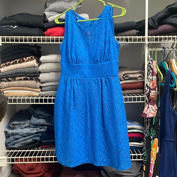 Dress Barn | Dresses | Dress Barn Lace Semi Formal Dress | Poshmark